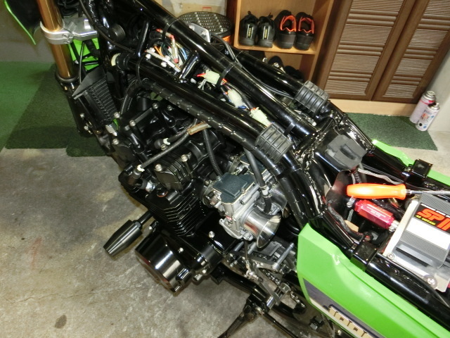 KZ1000 -RⅡ キャブセッティング: Z1＆KZ1000R-Ⅱ カスタム＆メンテナンス