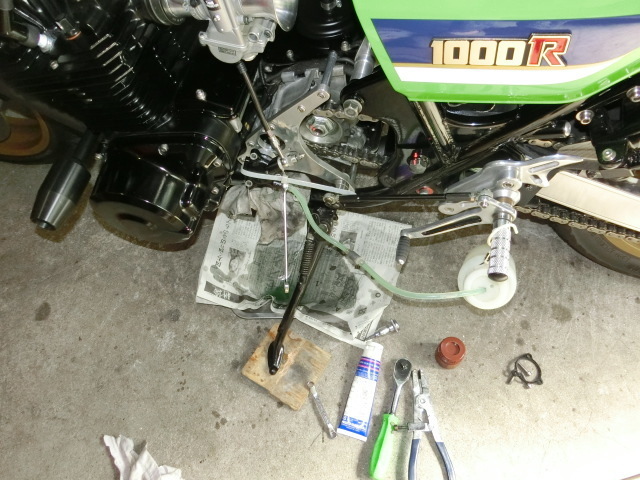 KZ1000 -RⅡ・・クラッチの違和感・テイクⅡとセルモーターリレー: Z1＆KZ1000R-Ⅱ カスタム＆メンテナンス